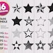 Stars Silhouette SVG, Stars SVG Bundle, Stars Cricut, Stars Eps, Stars ...