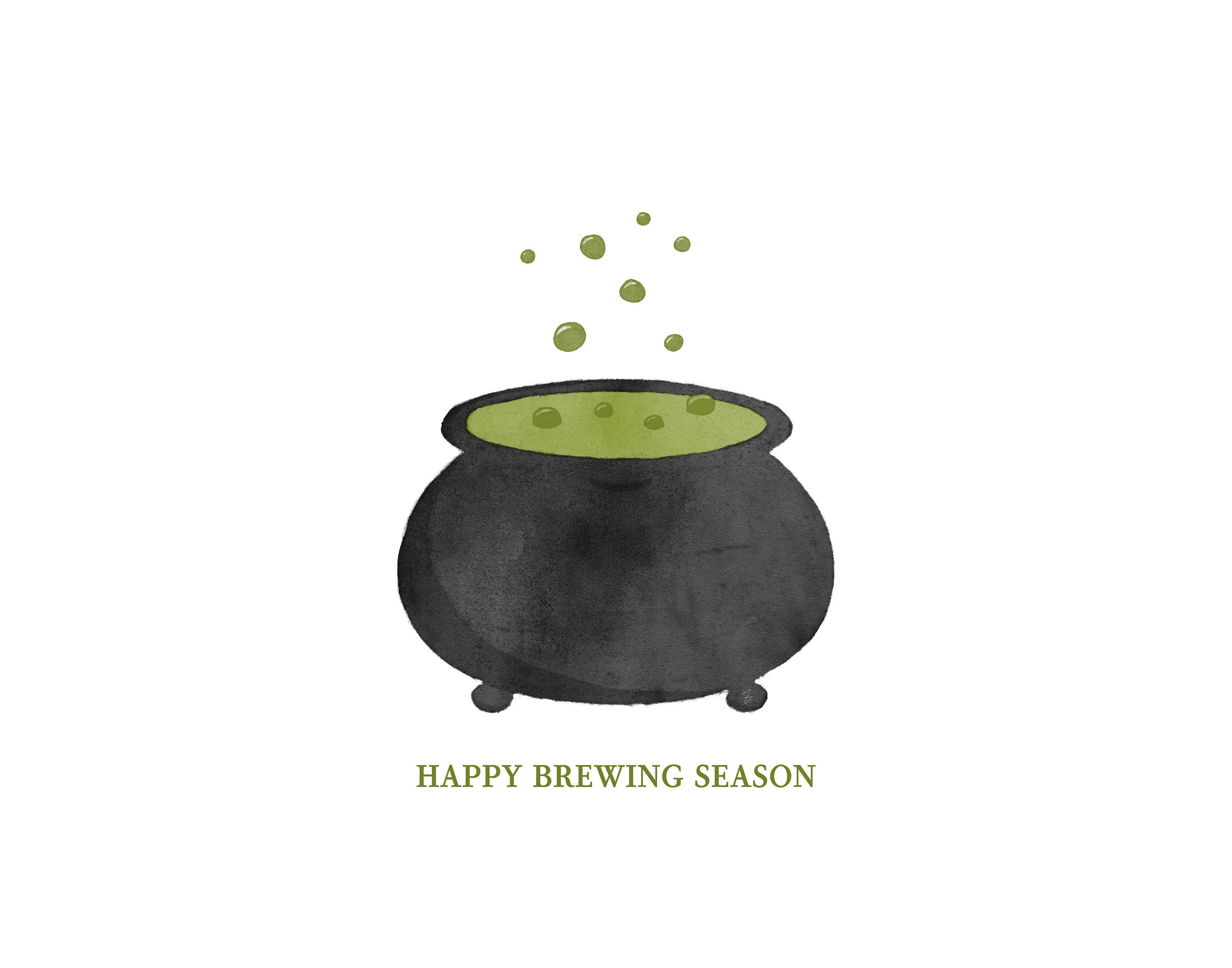 Happy Brewing Season-instant Download - Etsy