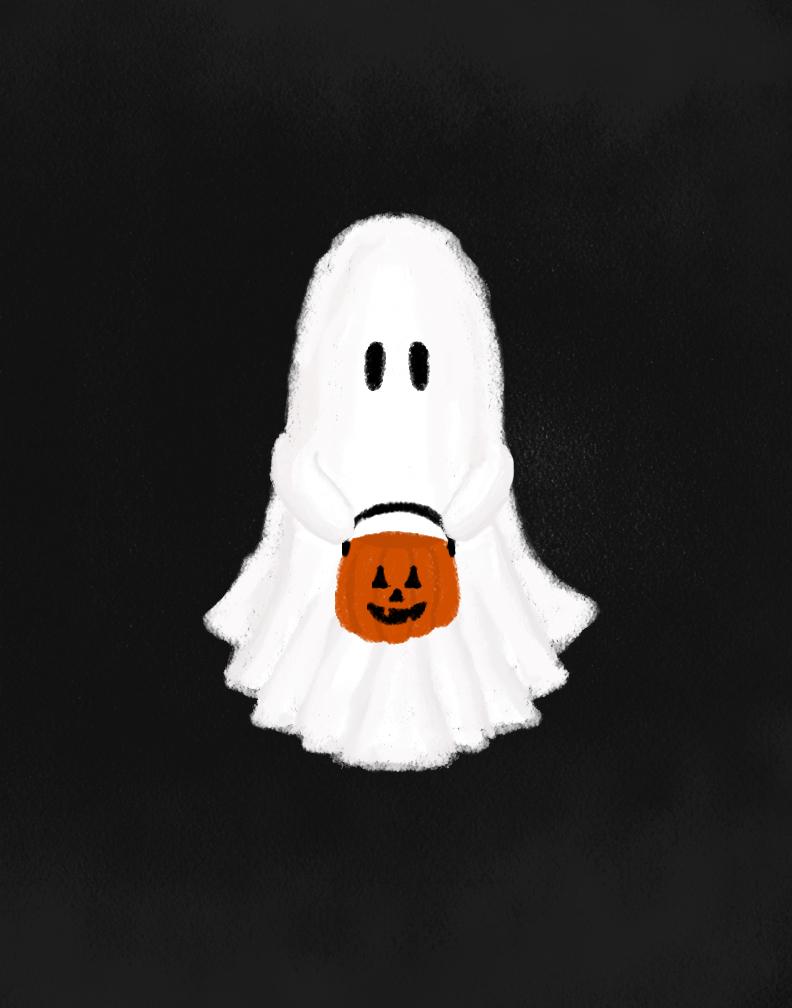Ghost Print-instant DOWNLOAD - Etsy