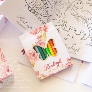 Custom Coloring Book, Handmade Coloring Book, Personalized for Any ...