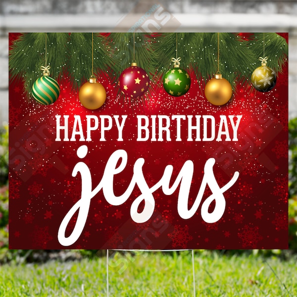 Happy Birthday Jesus - Etsy