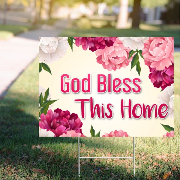 Religious Garden Sign - Etsy