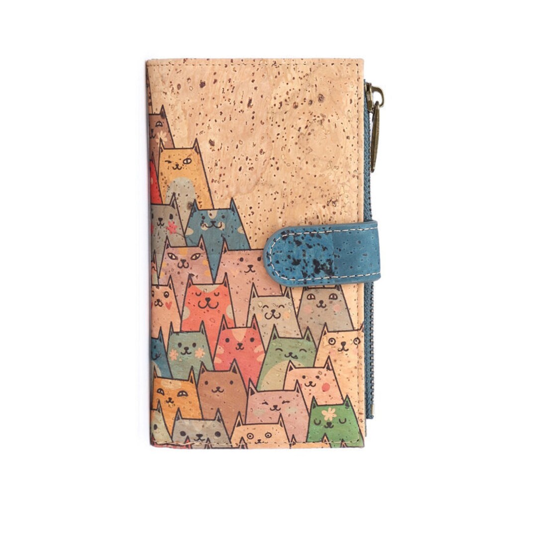 Cork Wallet Cork Design Cork Crafts Portefeuille En Liège - Etsy