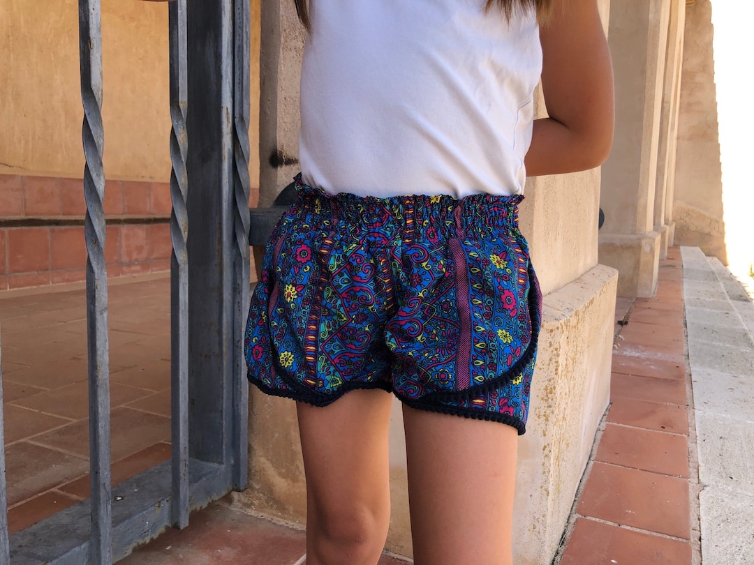 Beautiful Girls Shorts Colorful Shorts Comfortable Shorts - Etsy