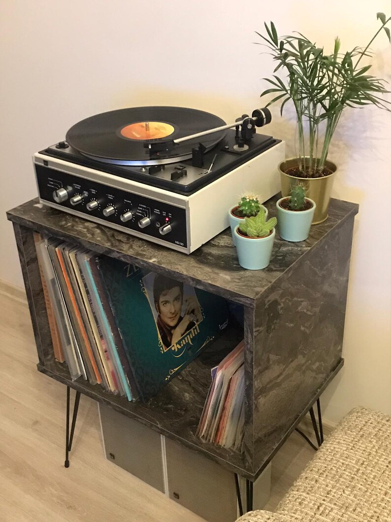 Vinyl Record StorageTurntable StandVinyl Cabinet HiFi Rack | Etsy