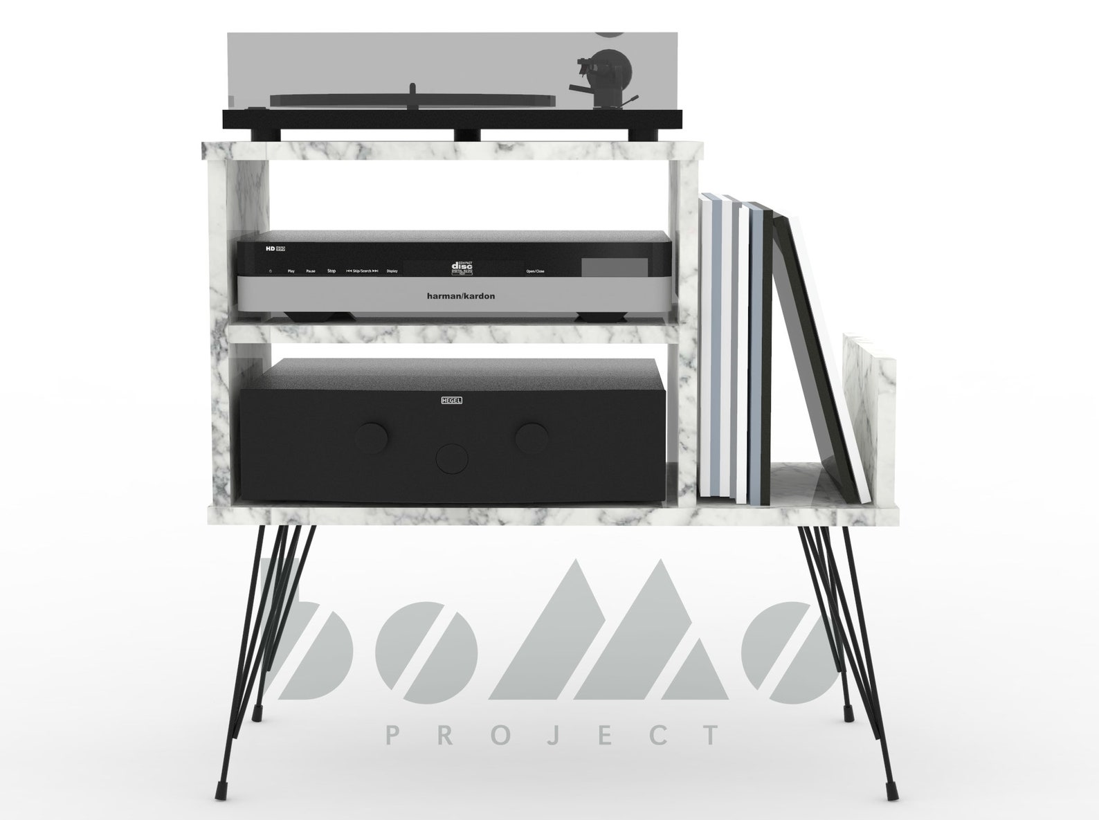 Vinyl Record Storageturntable Standvinyl Cabinet Hifi Rack - Etsy