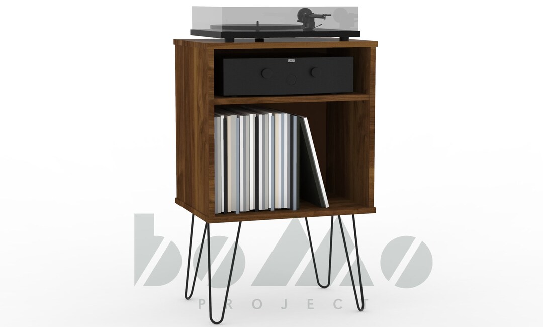 Vinyl Record Storage,turntable Stand,vinyl Cabinet, Hifi Rack, Audio ...