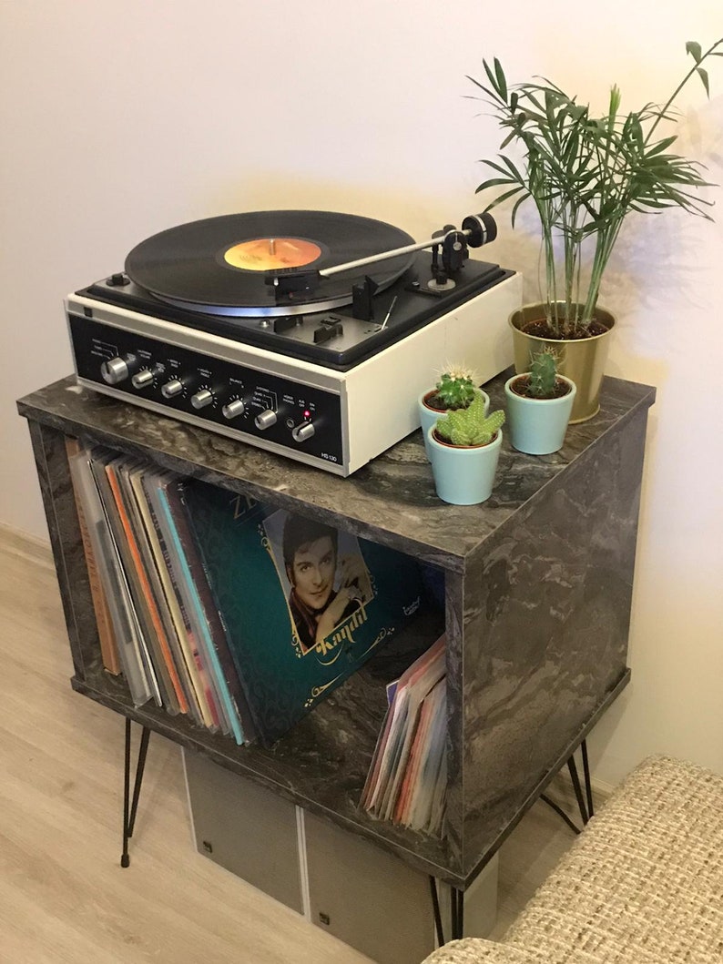 Vinyl Record Storageturntable Standvinyl Cabinet Hifi Rack - Etsy