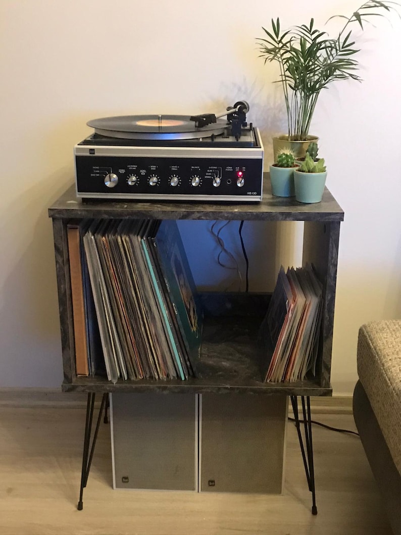 Vinyl Record StorageTurntable StandVinyl Cabinet HiFi Rack | Etsy