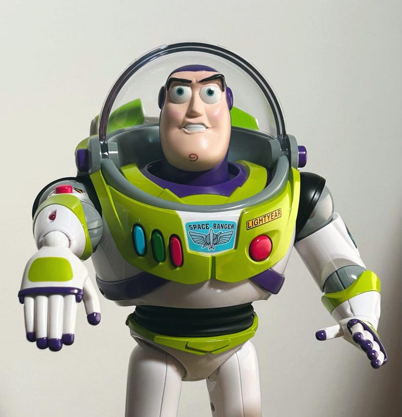 Buzz Lightyear “toy-mode” Face Head-sculpt STL File for 3D Printing ...