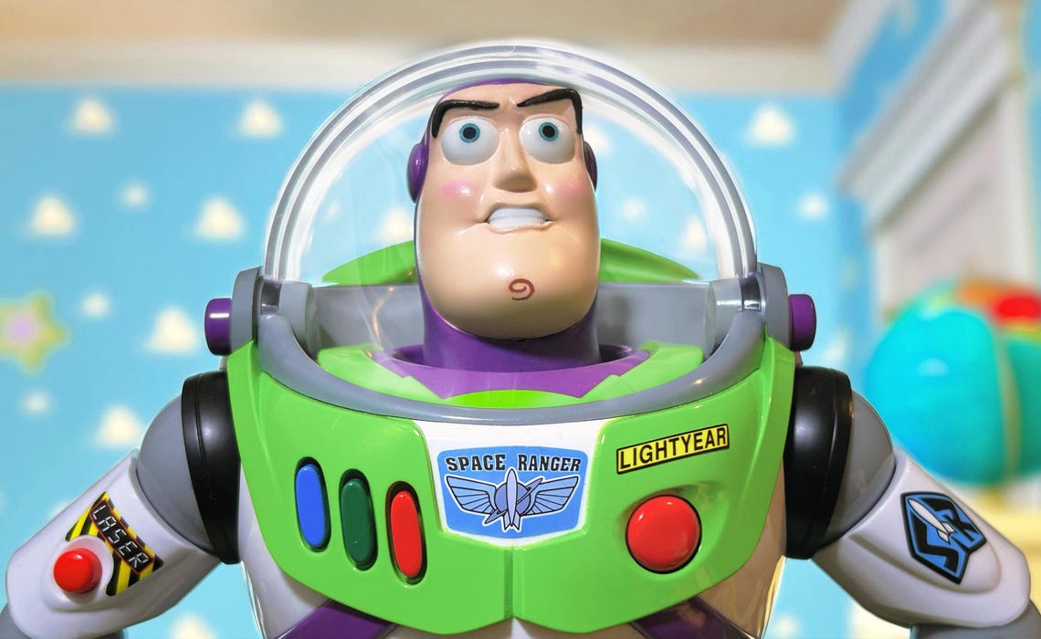 Buzz Lightyear “toy-mode” Face Head-sculpt STL File for 3D Printing ...