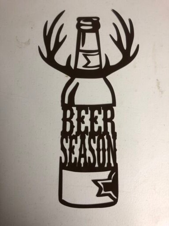 Beer Season Metal Art Metal Sign | Etsy