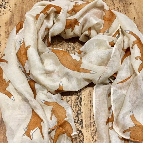 Fox Scarf - Etsy