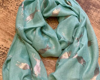 Metallic Scarf | Etsy