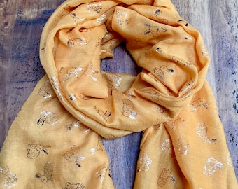 Rabbit Scarf - Etsy UK