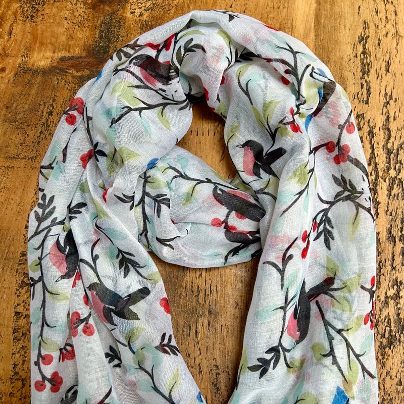 Bird Scarf - Etsy