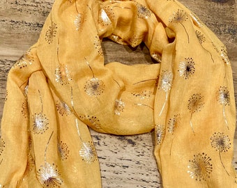 Yellow Gold Scarf - Etsy