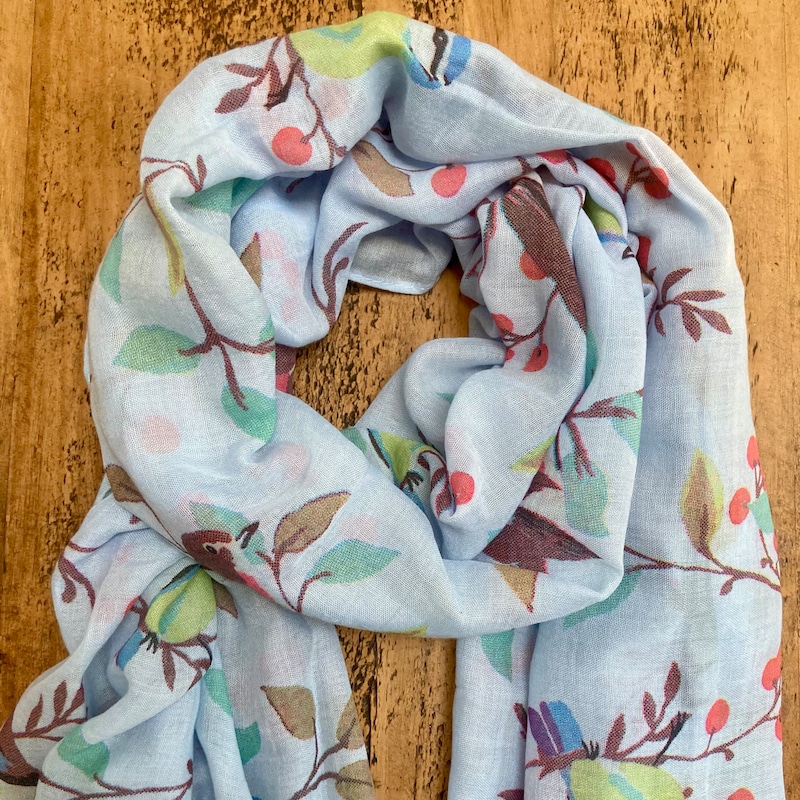 Bird Scarf - Etsy