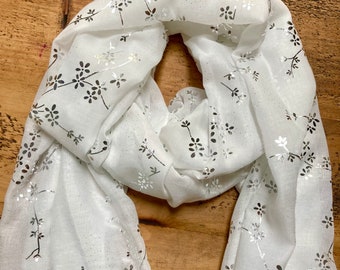 Metallic Scarf | Etsy