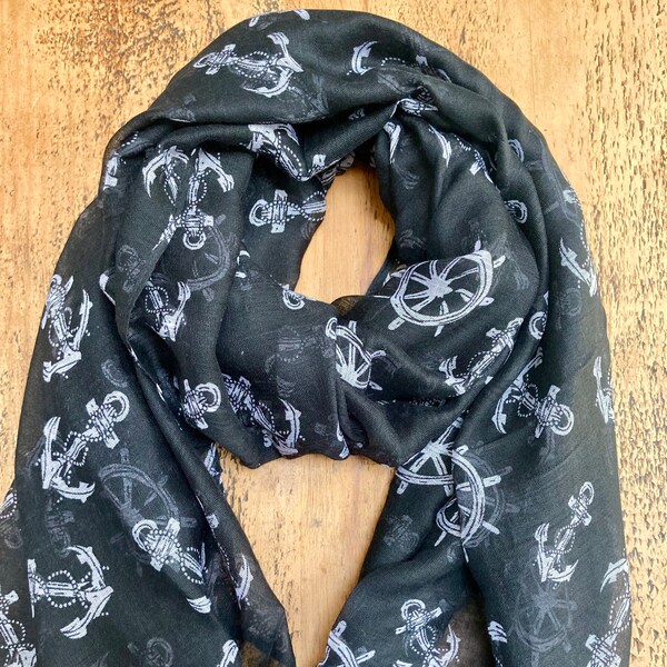 Nautical Scarf - Etsy