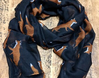 Fox Scarf | Etsy