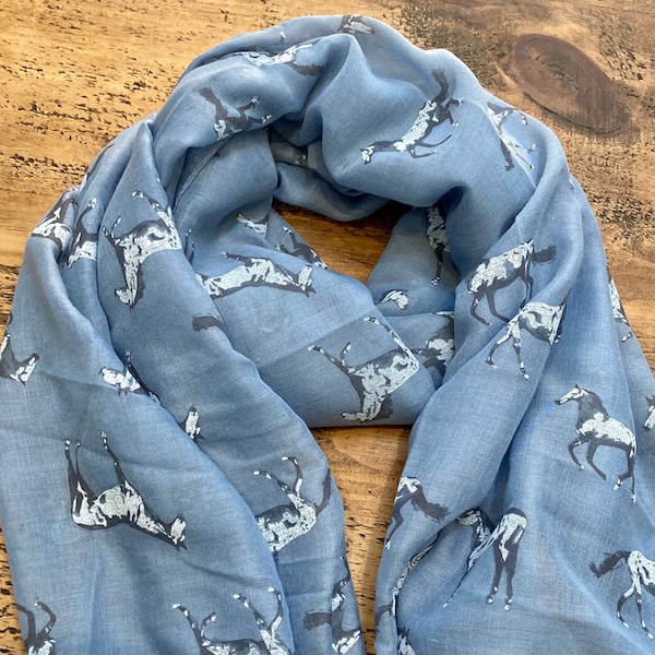 Horse Scarf - Etsy