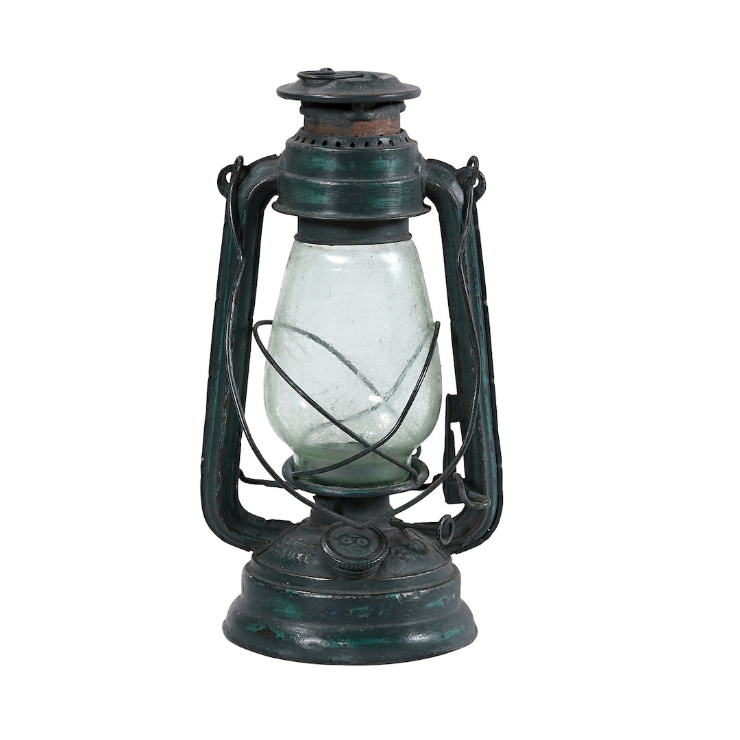 Farmhouse Style Vintage Oil Lantern Table Decor | Country Ranch ...