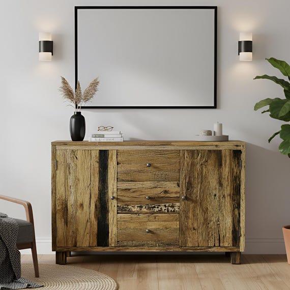 Distressed Buffet Cabinet