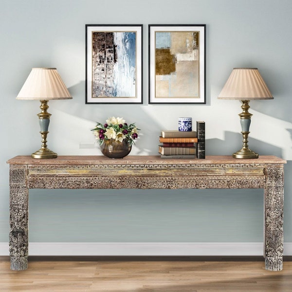Distressed Table - Etsy