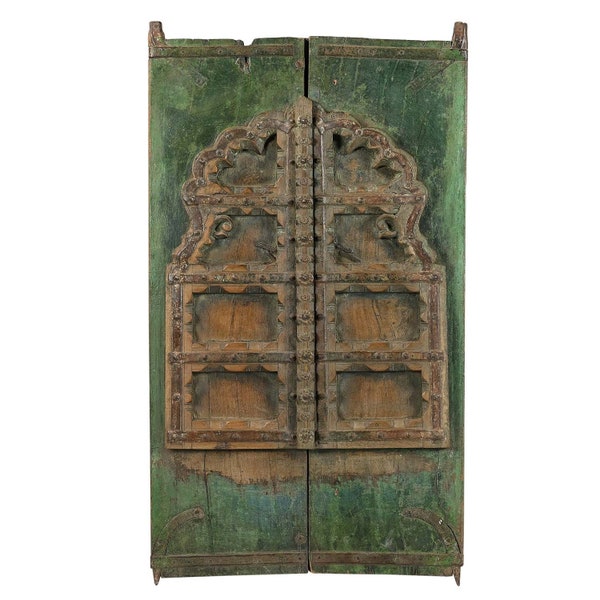Antique Indian Wooden Window - Etsy