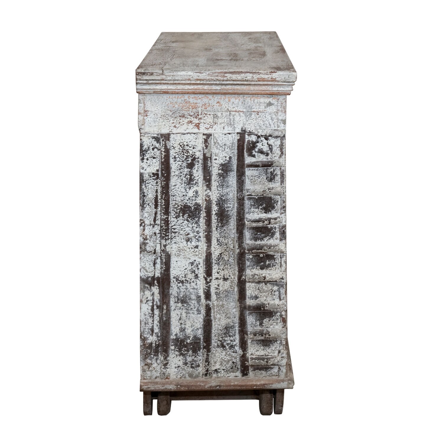 Antique Hope Chest Repurposed Glass Door Cabinet Unique - Etsy