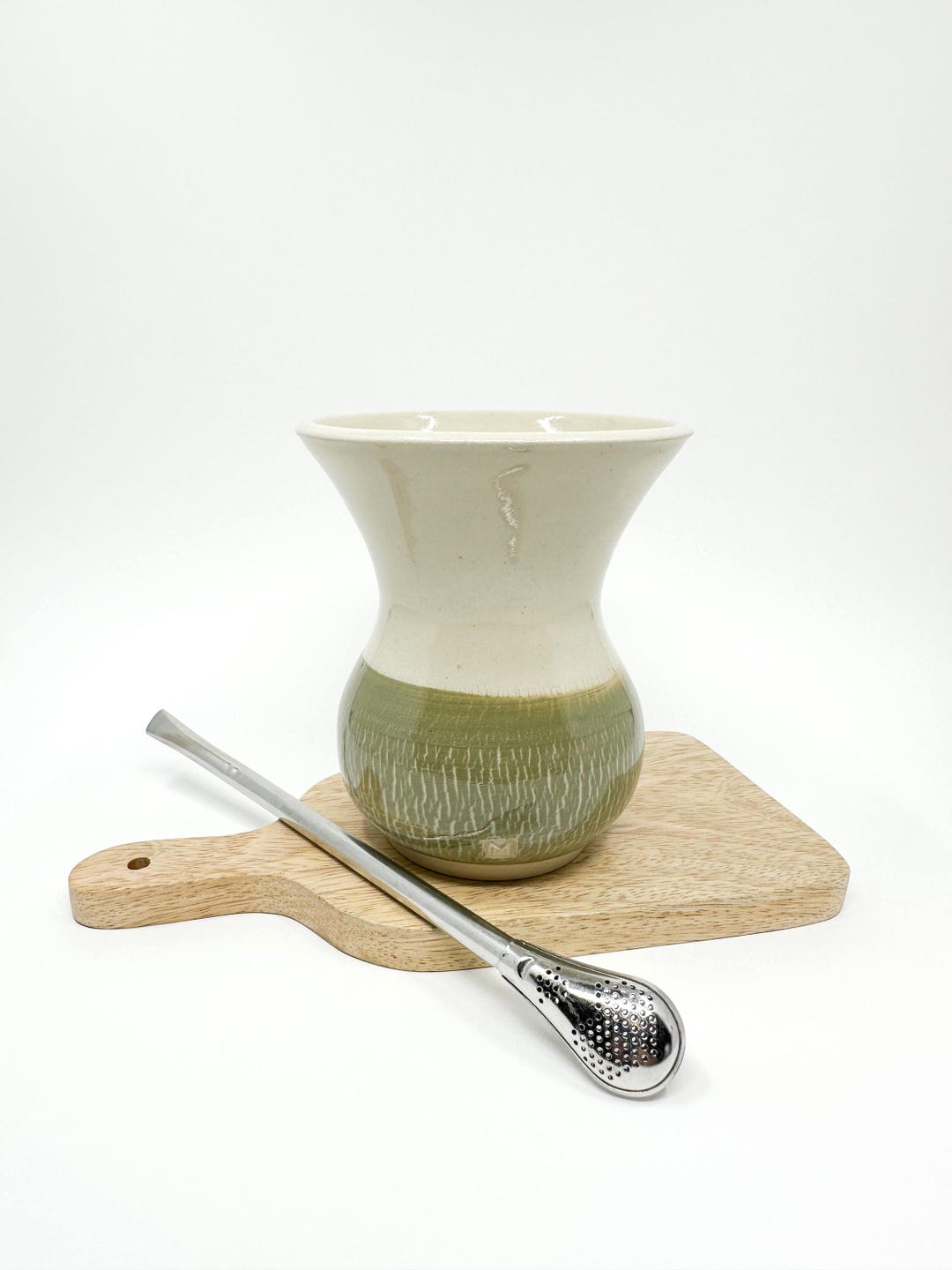 Handmade Ceramic Yerba Mate Gourd : Stoneware Mate Cup in Brazilian ...
