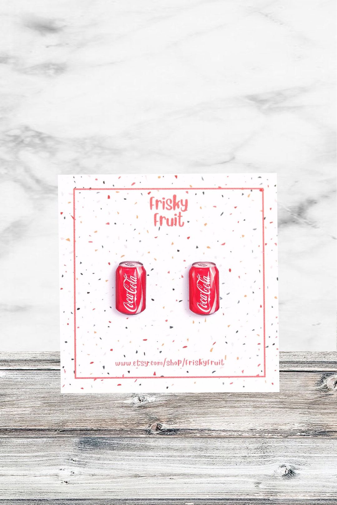Coca Cola Earrings Coca Cola Jewelry Coca Cola Lover Earrings Gift Coke ...
