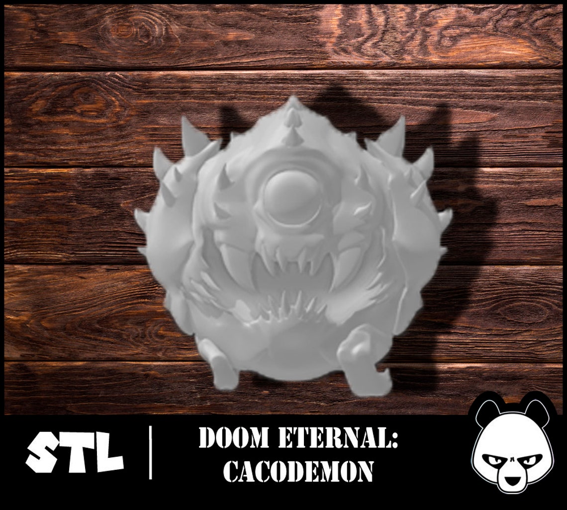 Doom Eternal Cacodemon Toy / STL files 3D Model / Doom Cosplay | Etsy