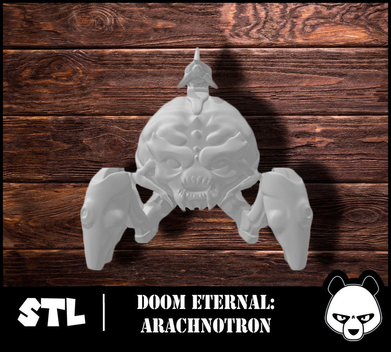 Doom Eternal Arachnotron Toy Stl Files 3d Model Doom Etsy