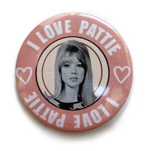 I Love Pattie Boyd Badge/ Pin/ Button - Etsy