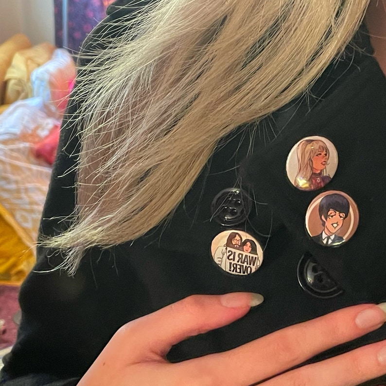 The Beatles Badges/ Pins /buttons - Etsy