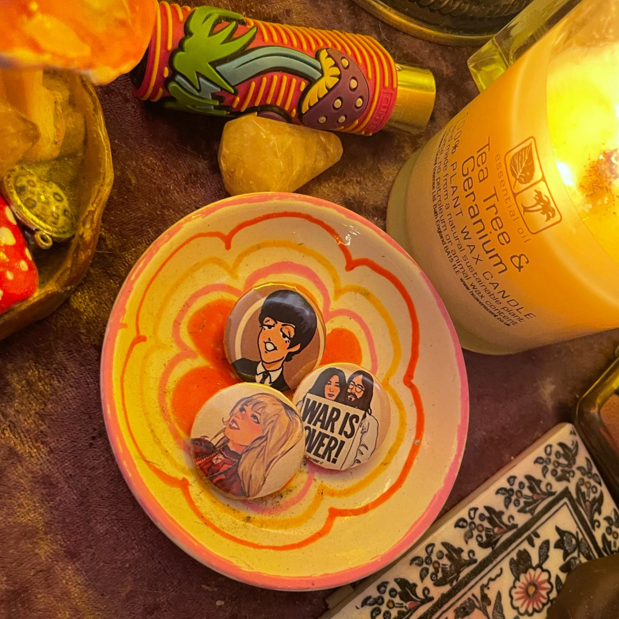 The Beatles Cartoon Badges/pins/buttons - Etsy