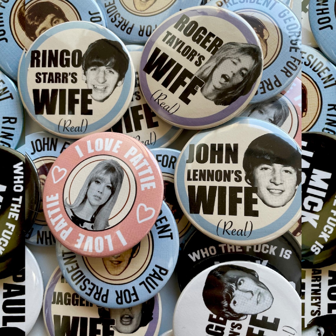 Ringo Starr for President Vintage Badge/ Pin/ Button - Etsy
