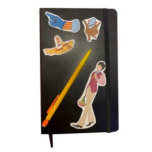 Yellow Submarine Beatles Sticker Set - Etsy