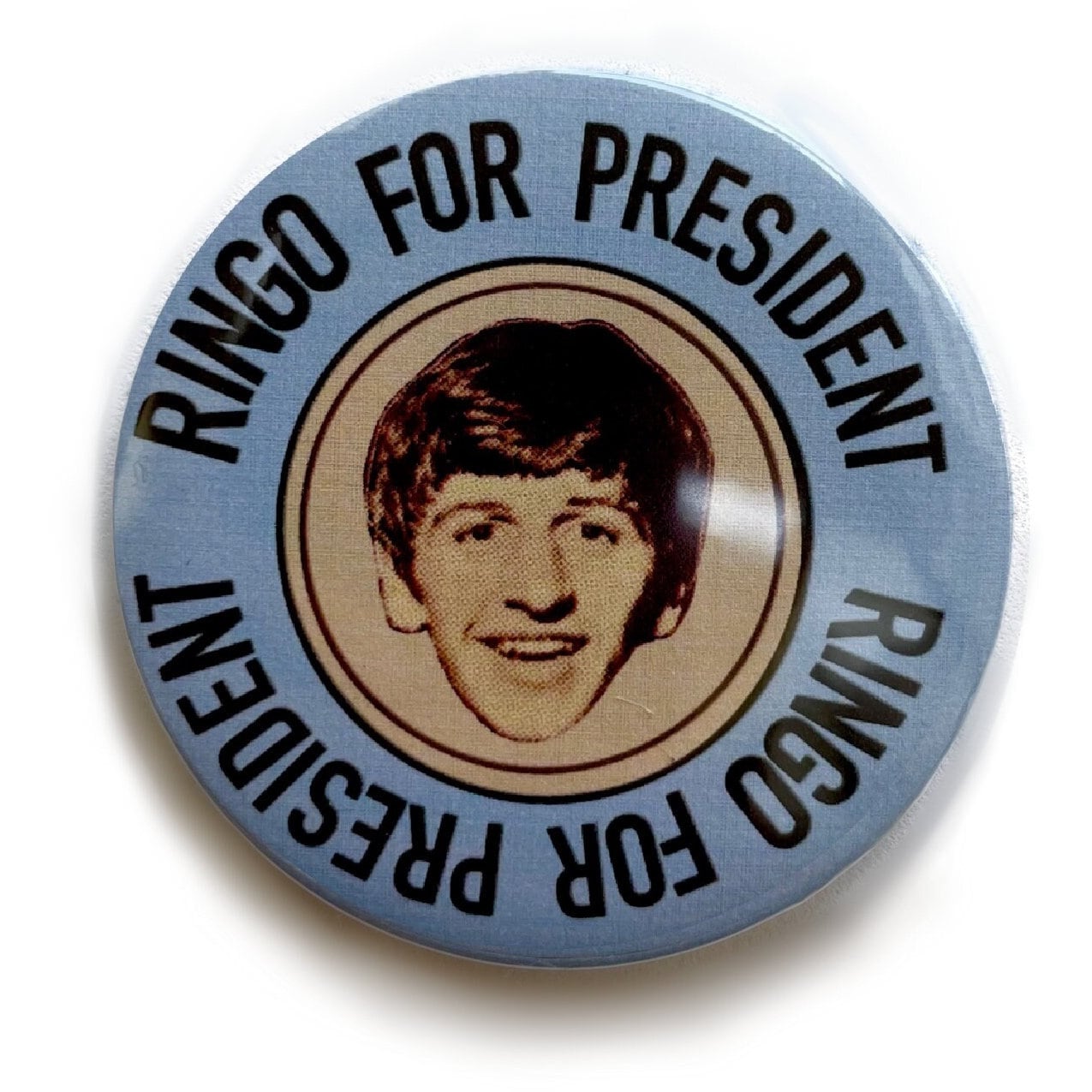 Ringo Starr for President Vintage Badge/ Pin/ Button - Etsy