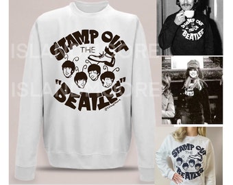 Stamp Out the Beatles Sweatshirt - Etsy