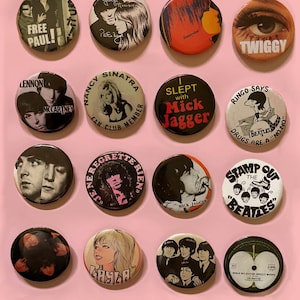 The Beatles 1965 Badge/pin/button - Etsy