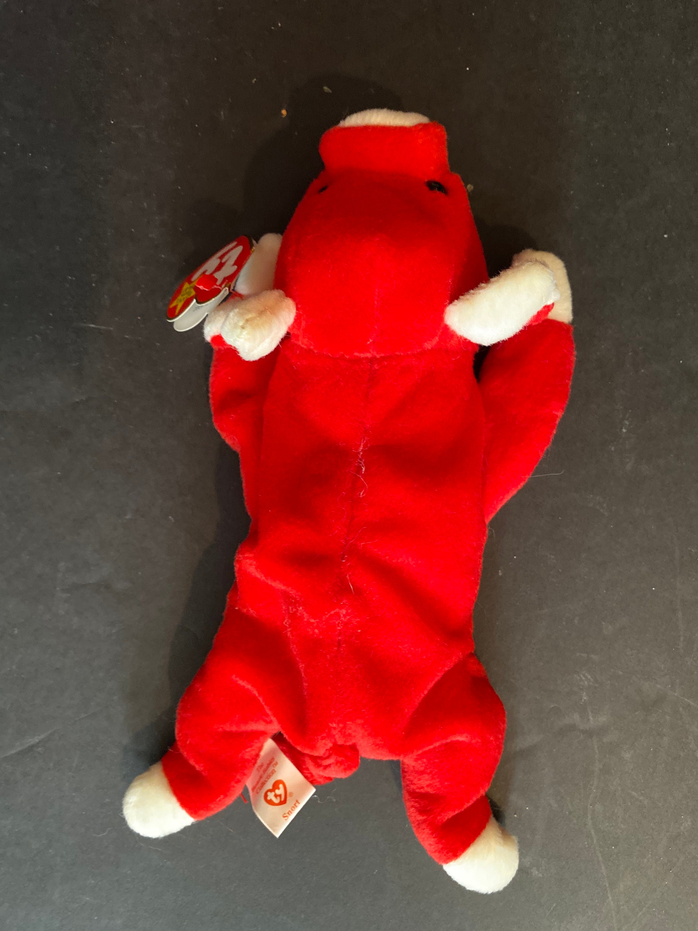 Ty Beanie Baby snort the Bull Rare Retired Mint With - Etsy