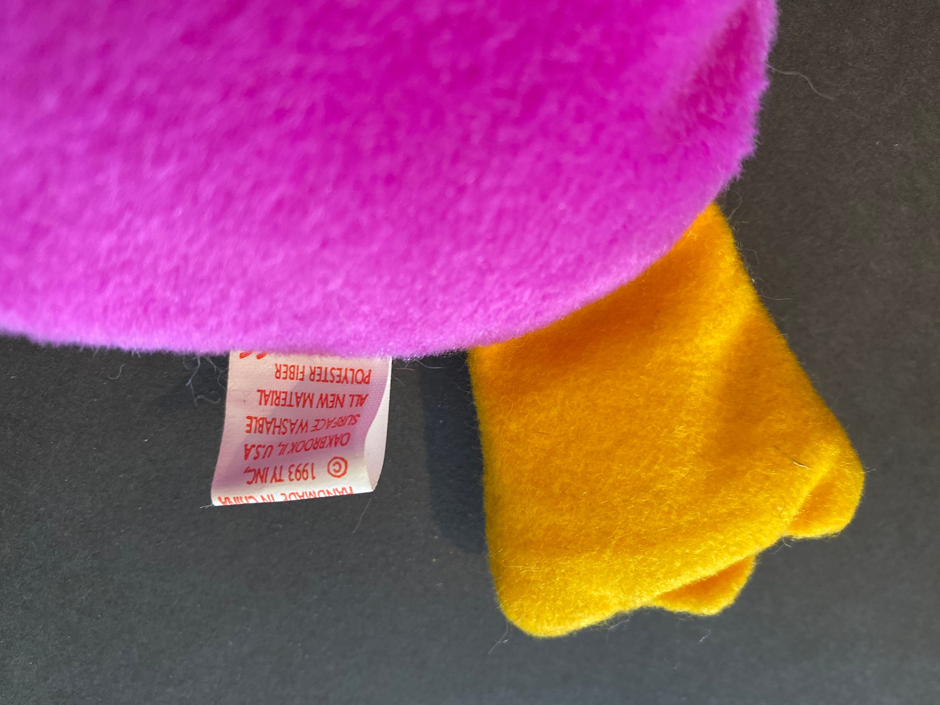 Ty Beanie Baby patti the Platypus 1993 Perfect Condition - Etsy