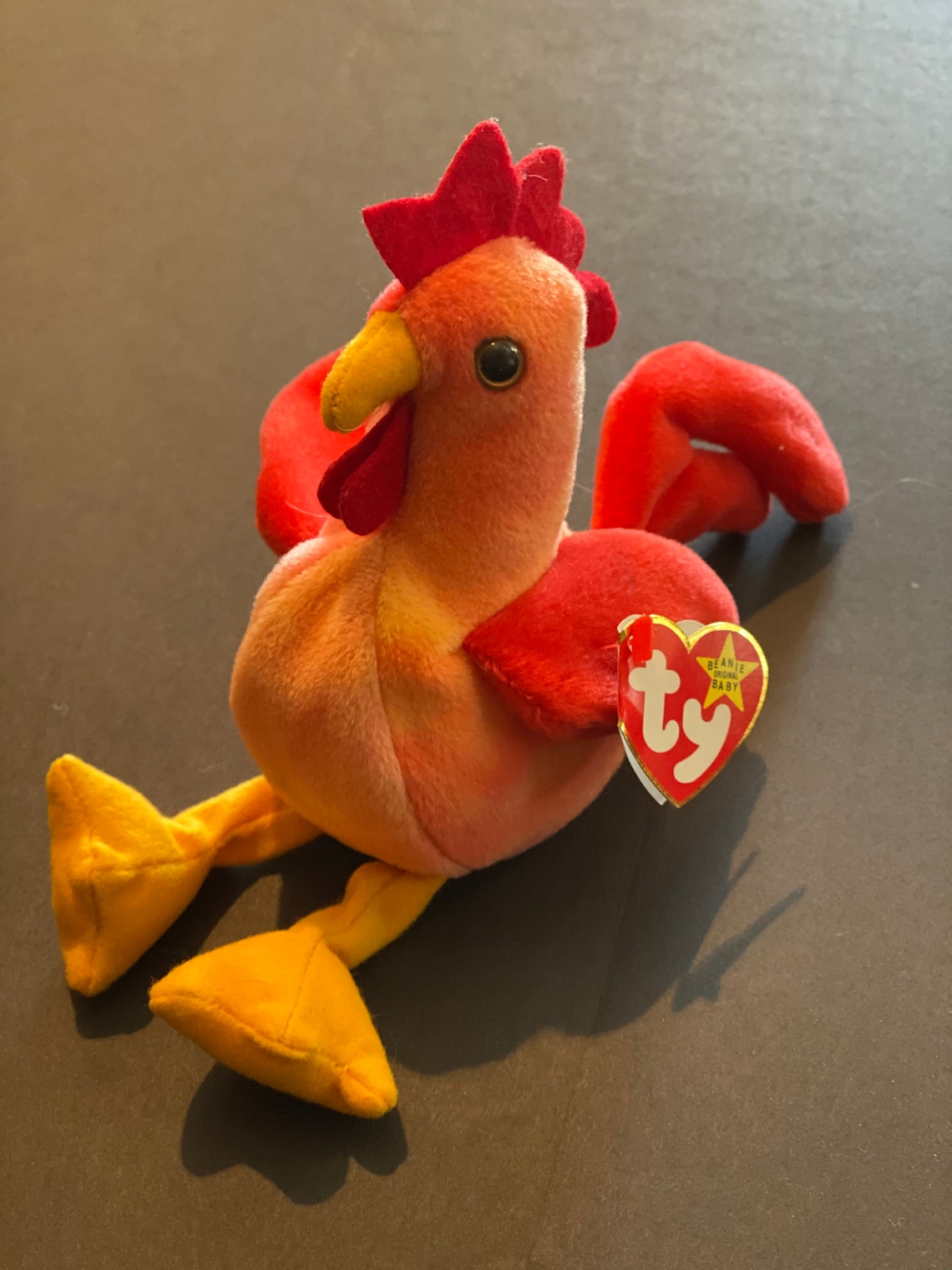 Ty Beanie Baby Strut the Rooster 1996 Retired Rare Mint With Tags - Etsy