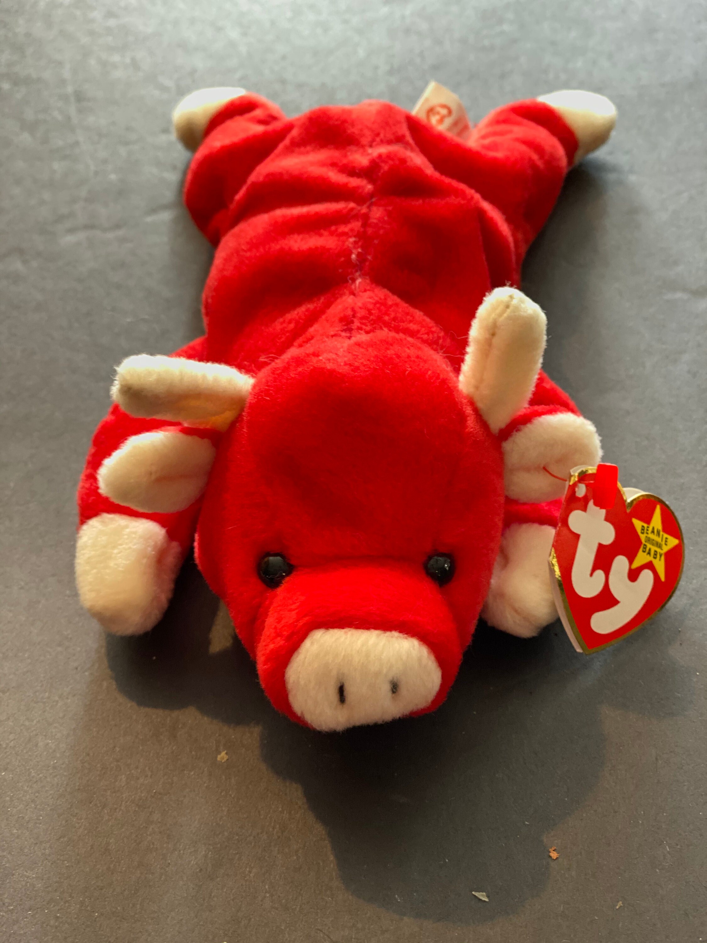 Ty Beanie Baby snort the Bull Rare Retired Mint With - Etsy