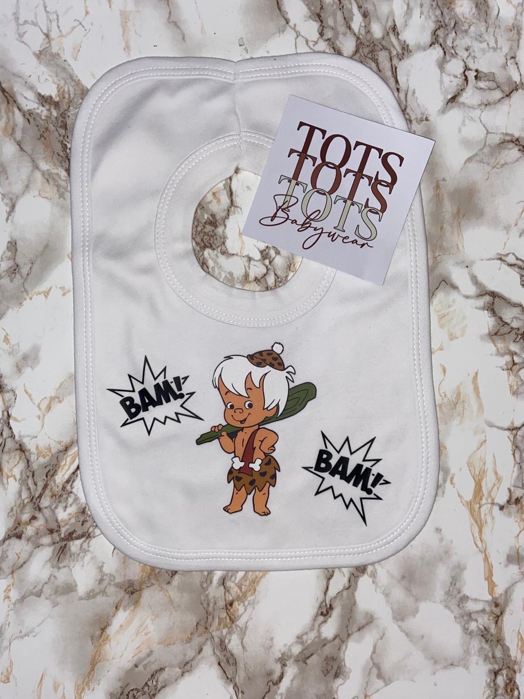 Bam Bib Birth Gift Bam Bam Newborn Baby Keepsake Baby Shower Baby Gift ...