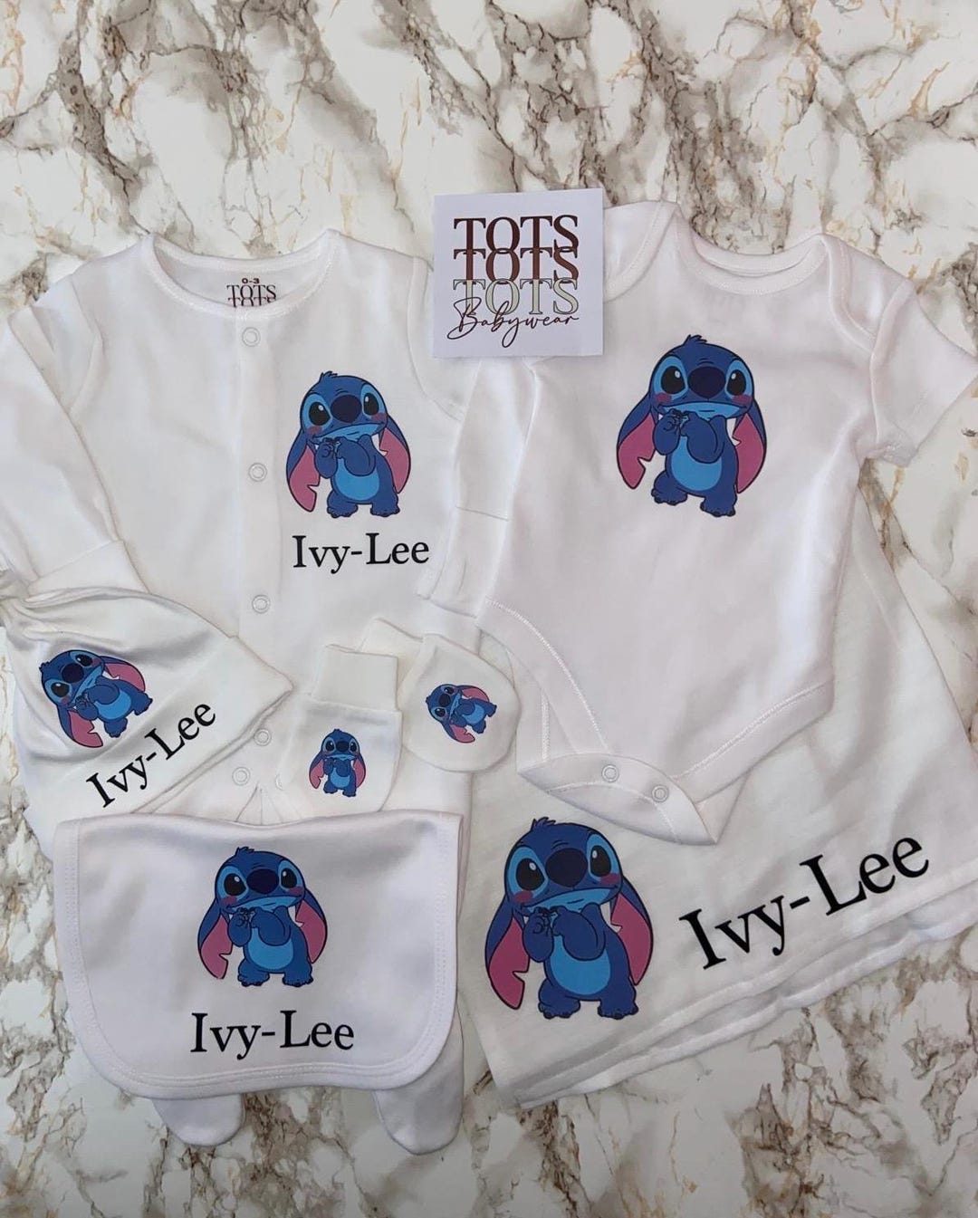 Baby Gift Set Stitch Coming Home Outfit New Arrival Reborn Shower New ...