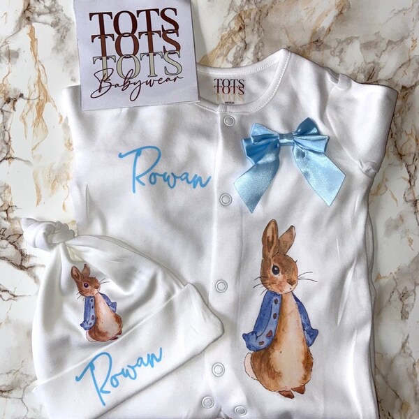 Peter Rabbit Baby Clothes - Etsy UK